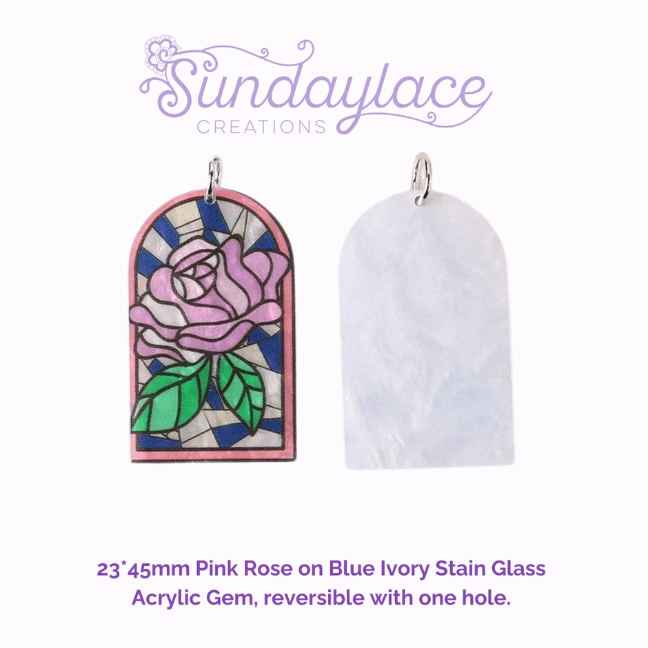 Stain Glass Window Gems – Sundaylace Creations & Bling
