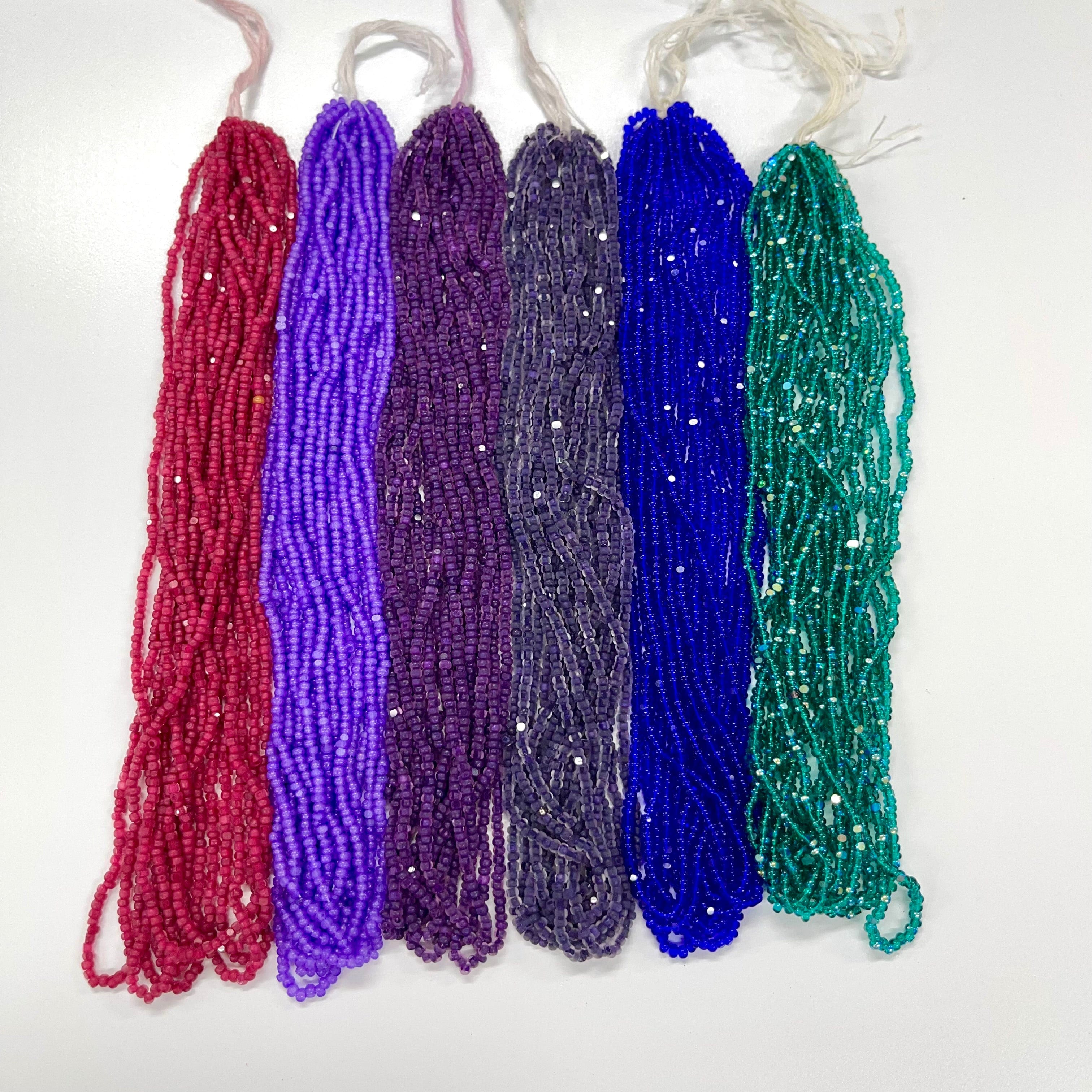 "Royal Princess" 6 x 11/0 Charlotte Cut Seed Beads Set, Promotions ...