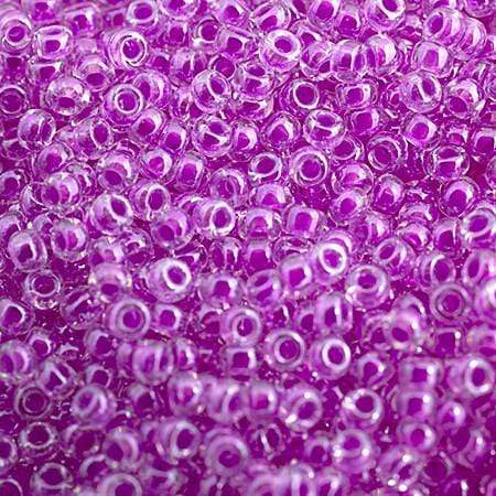 Miyuki Seed Bead 11/0 C/L Purple Luminous Neon Color (4303v) (22g ...